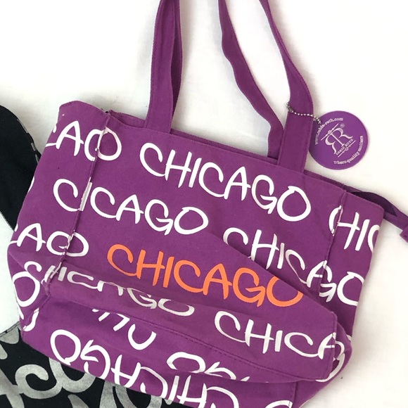 Robin Ruth | Bags | Robin Ruth Chicago Canvas Tote Bag | Poshmark